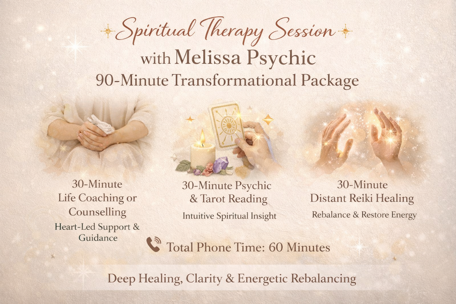 Spiritual Therapy Session – Melissa Psychic